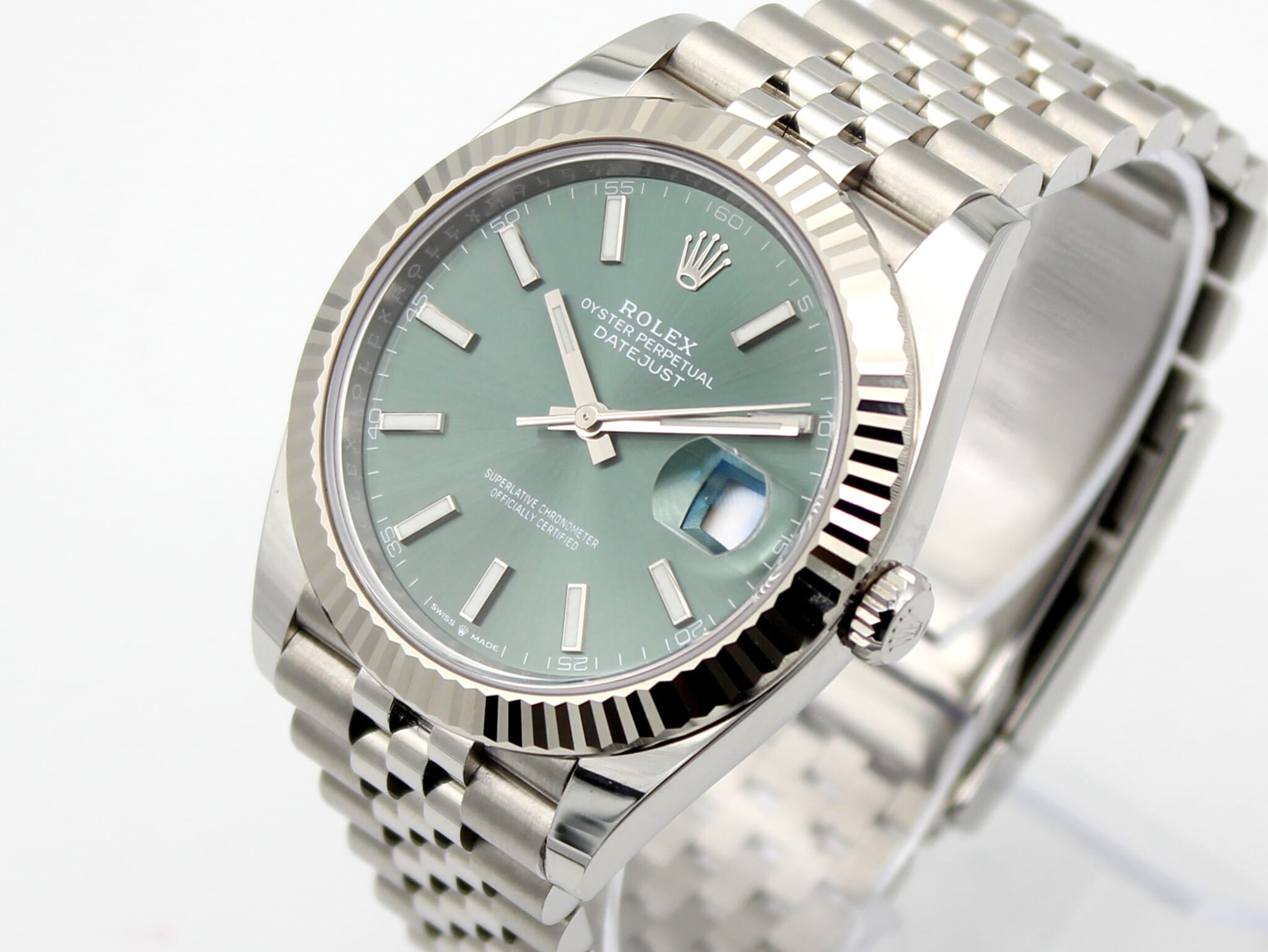 Rolex Datejust Mint Green