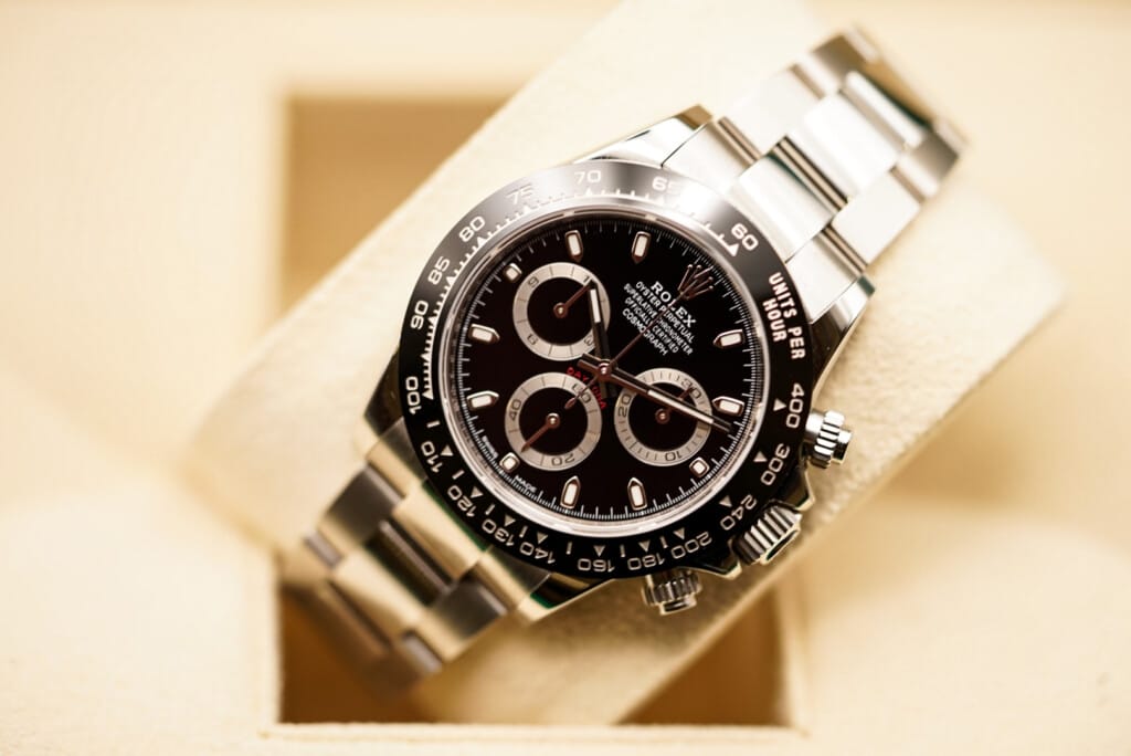 Rolex Daytona Cosmograph 116500LN Black Dial Reverse Panda Stainless ...