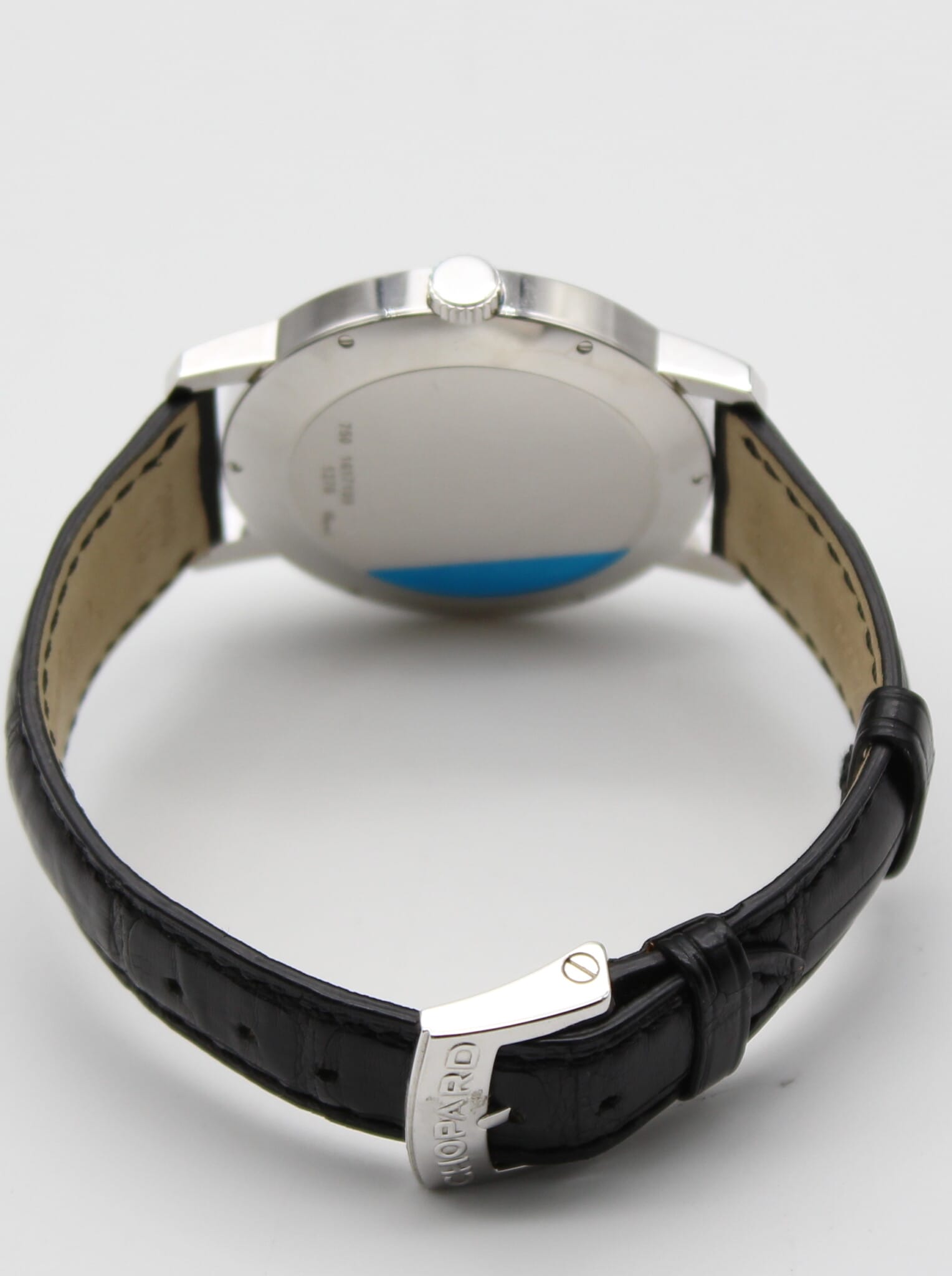Chopard Classic Men White Gold Leather Strap 40mm 161278 - New And ...