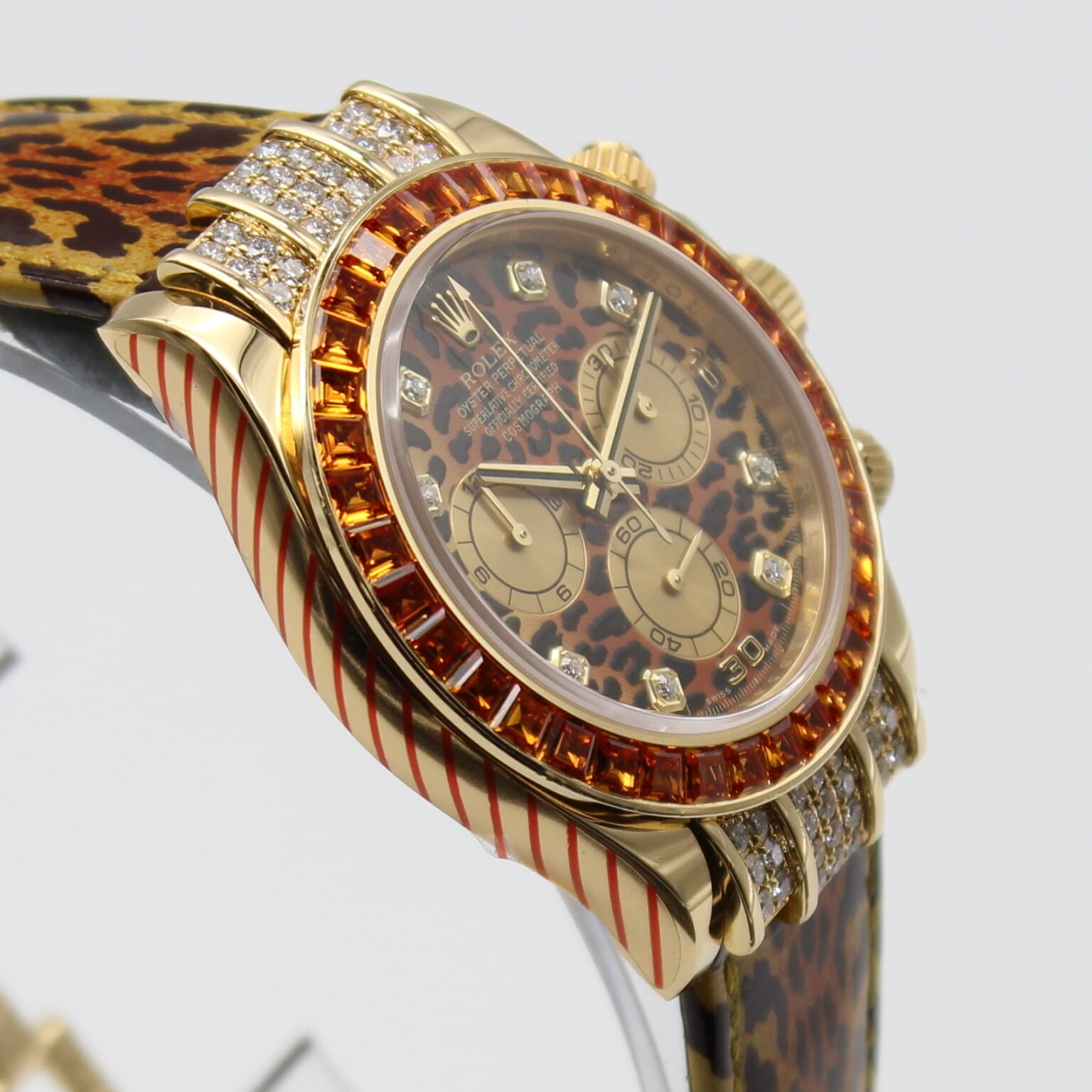 Rolex Daytona 'Leopard' 40mm 18k Yellow Gold 116598 SACO - Luxury ...