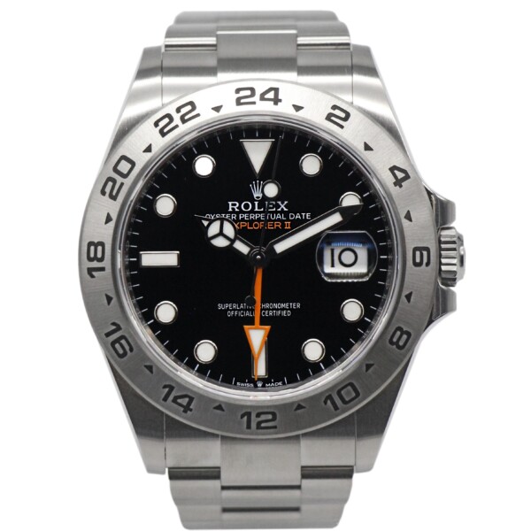 Rolex Explorer II Black Dial 42MM Stainless Steel 226570 - New And ...