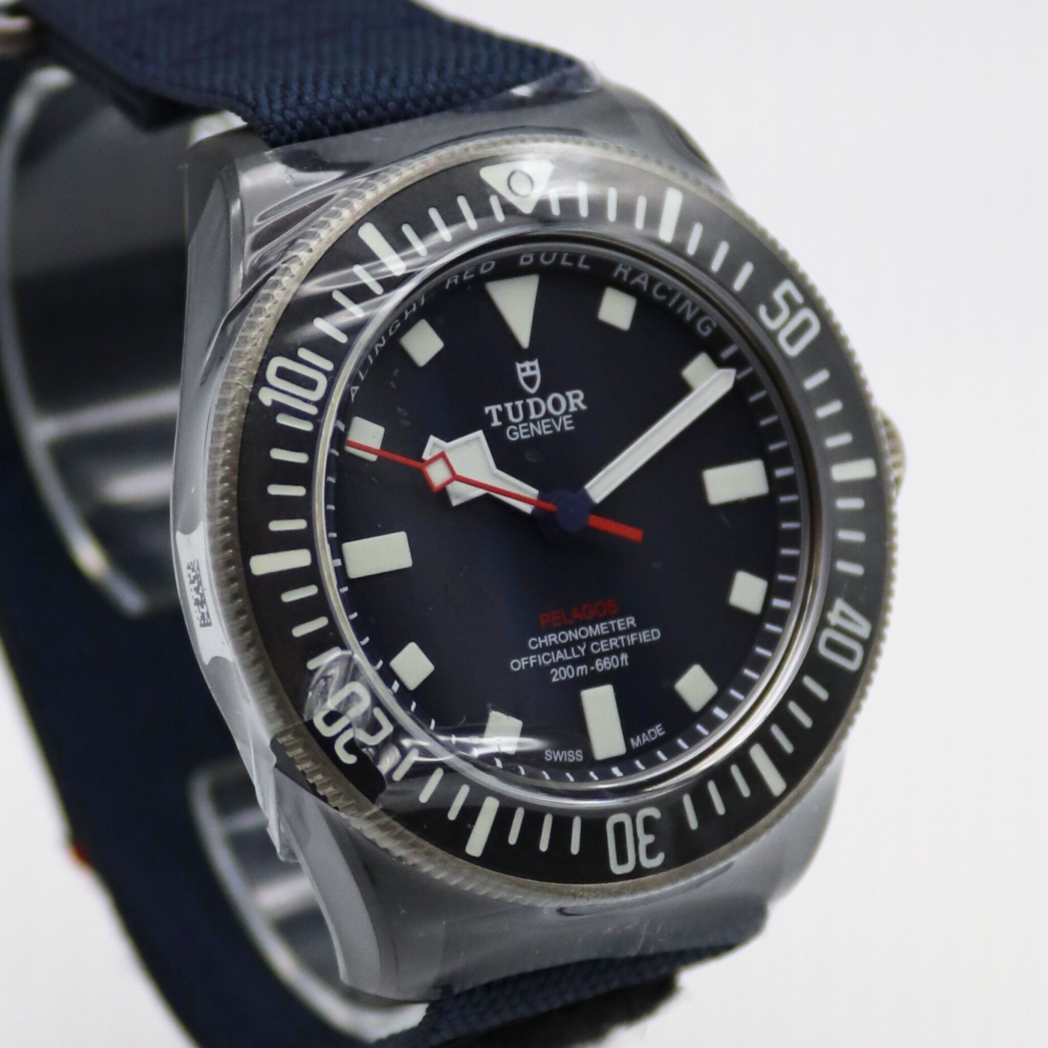 Tudor Pelagos FXD 42mm 'Alinghi Red Bull Racing' Blue Dial Carbon Case ...