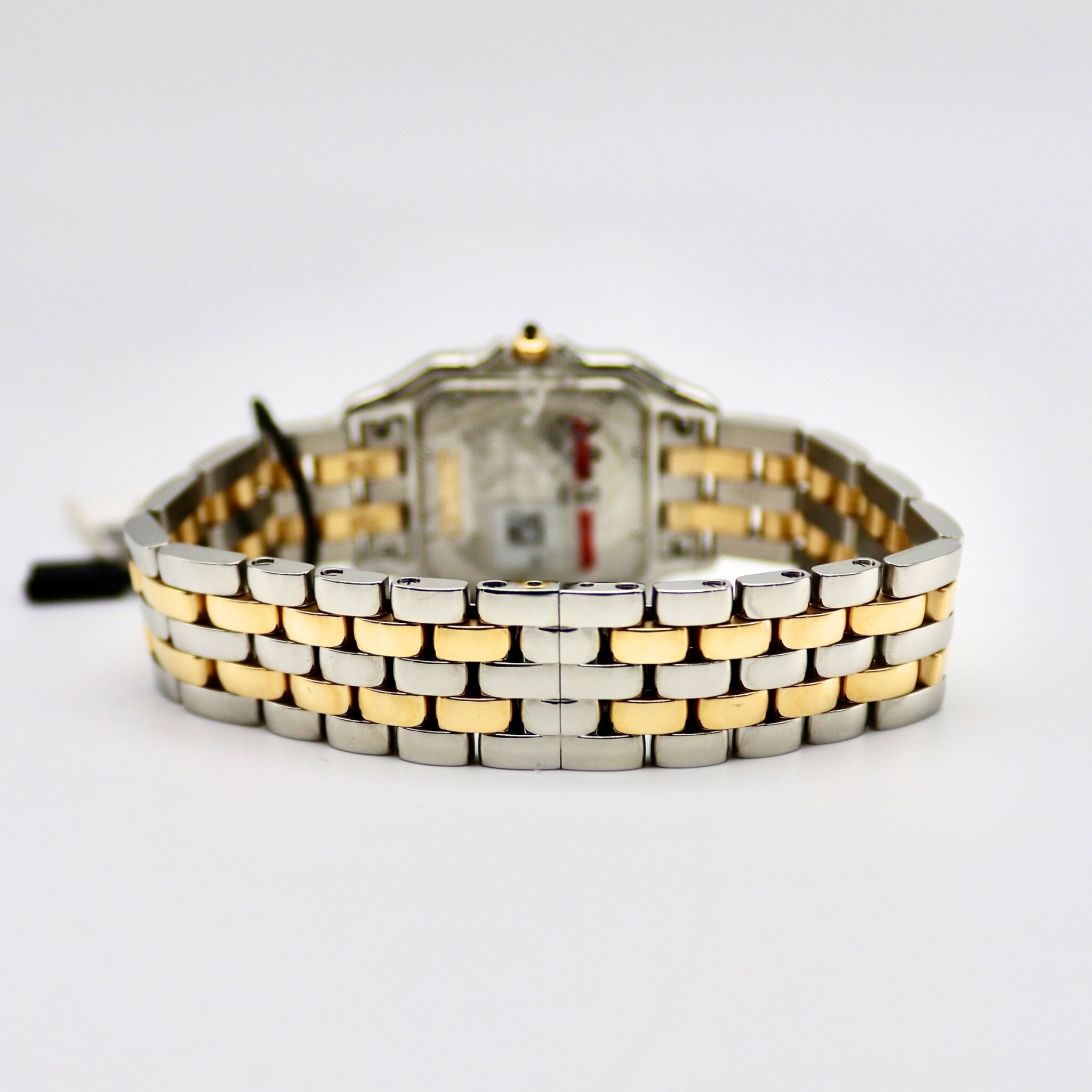 Cartier Panthère 27mm White Dial 18k Yellow Gold & Stainless Steel ...